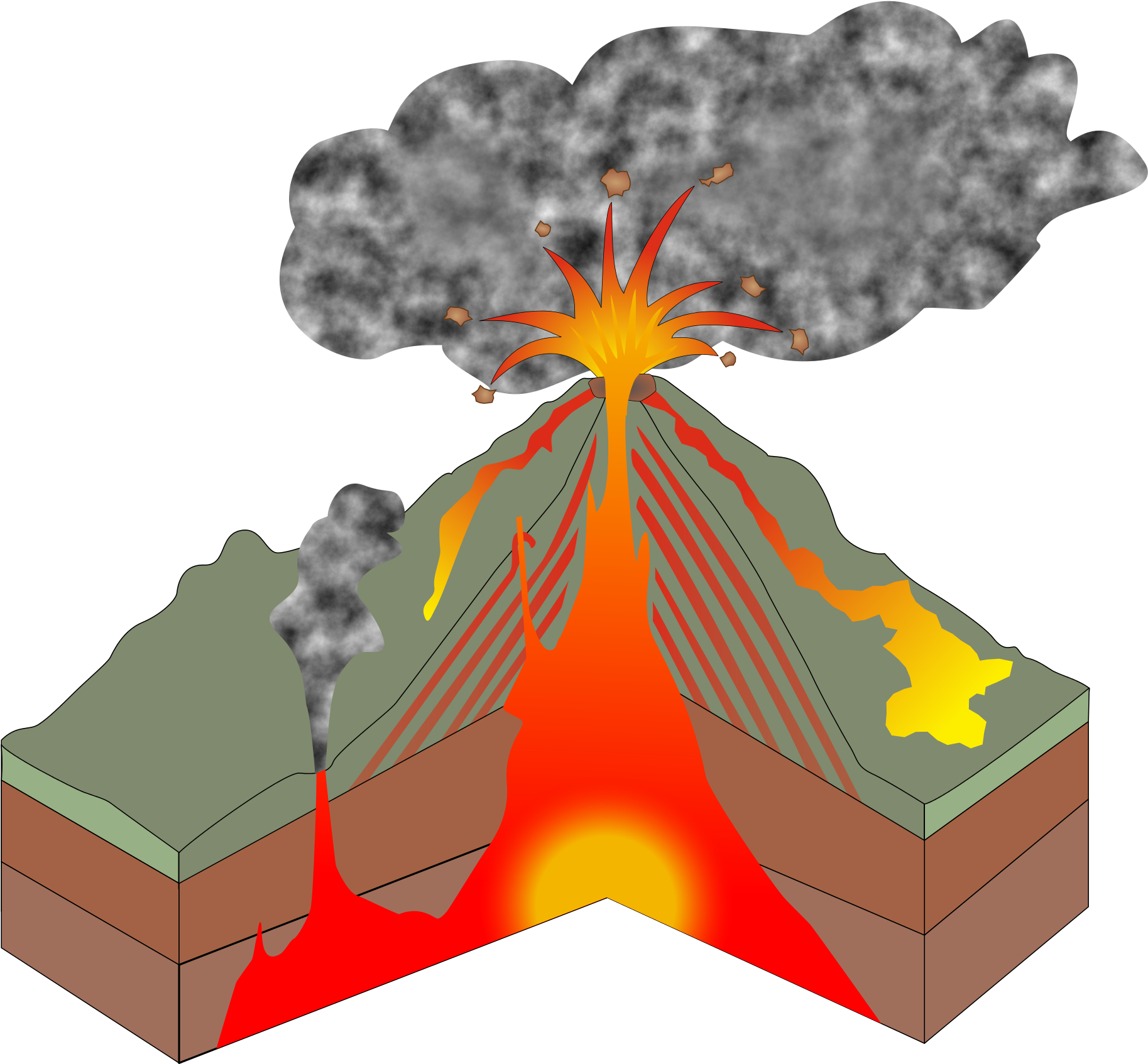 File Spaccato Vulcano Svg - Spaccato Vulcano Clipart - Large Size Png ...