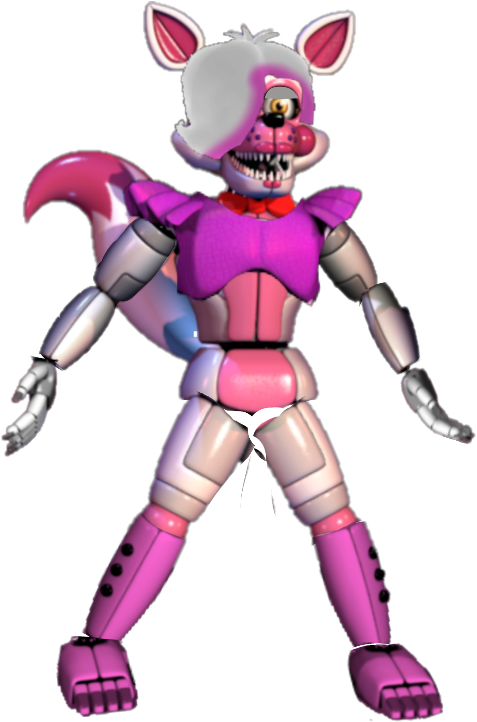 Fnaf 5 Funtime Foxy Clipart - Large Size Png Image - PikPng