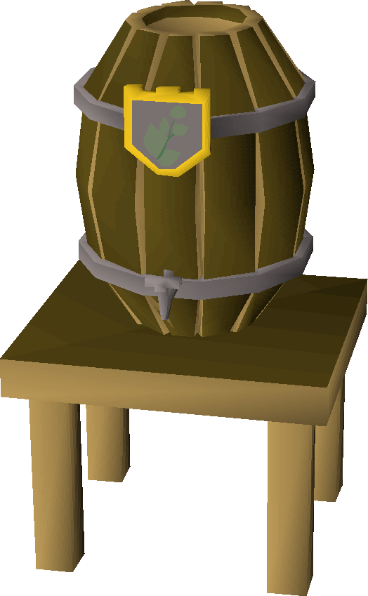 Runescape Beer Keg Clipart - Large Size Png Image - PikPng