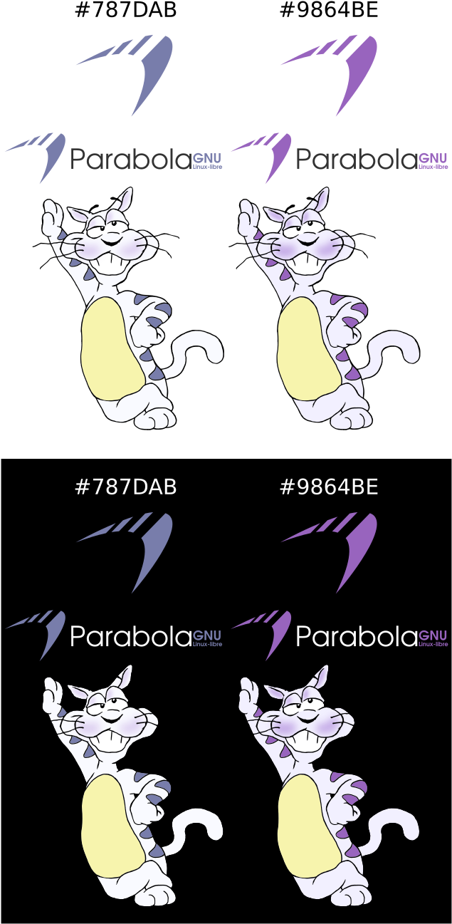 Parabola Blue Vs Violet - Cartoon Clipart - Large Size Png Image - PikPng