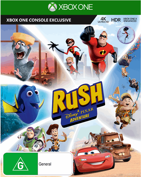 Disney Rush Xbox One Clipart - Large Size Png Image - PikPng