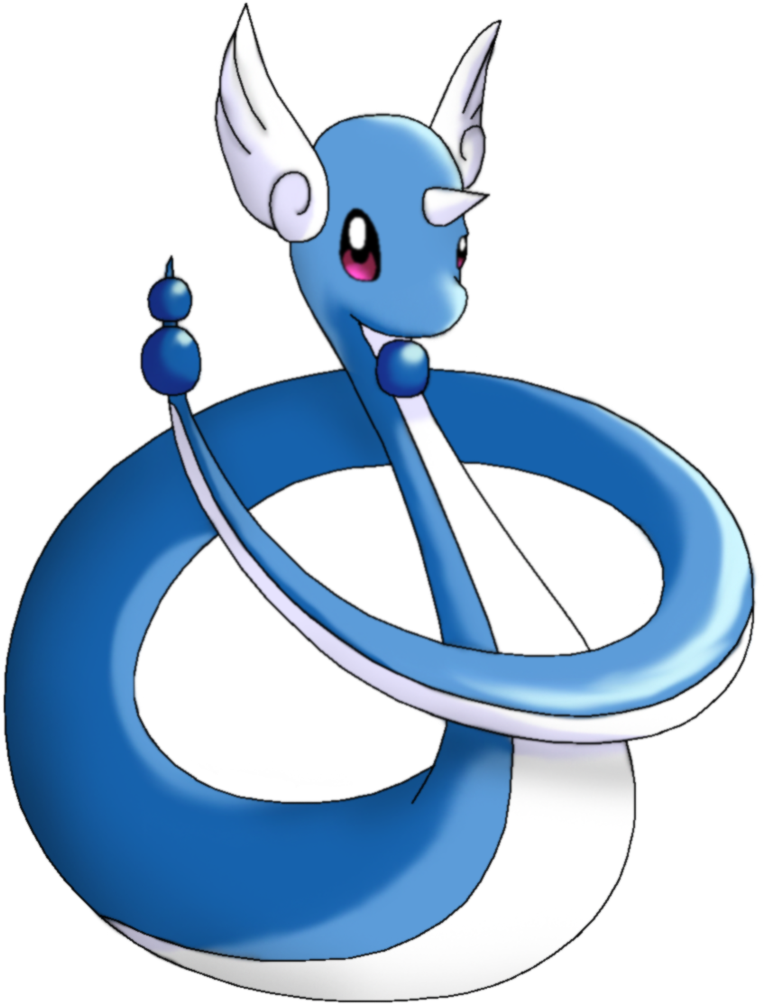 Dragonair Png - Pokemon Dragonair Clipart - Large Size Png Image - PikPng
