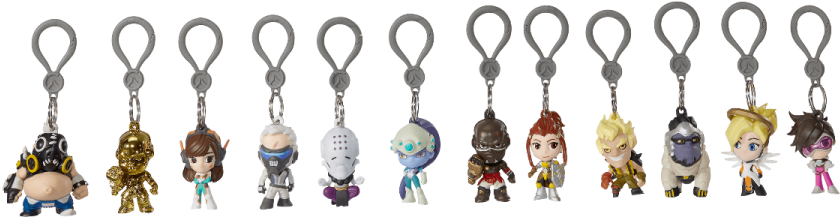 Download Brigitte Moira - Overwatch Backpack Hangers Series 2 Clipart ...