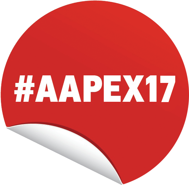 Aapex Logo Rgb With Tagline Hashtag Aapex17 - Vendée Clipart - Large ...