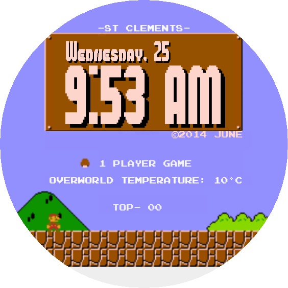 Super Watchface Bros V Clipart - Large Size Png Image - PikPng