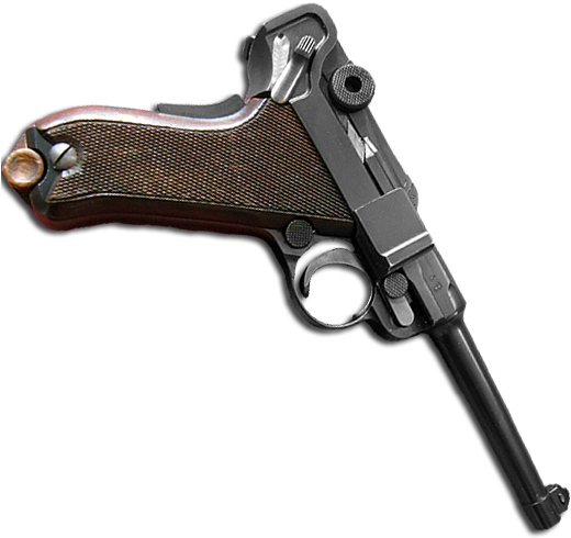 Luger Png - Luger Pistol No Background Clipart - Large Size Png Image ...