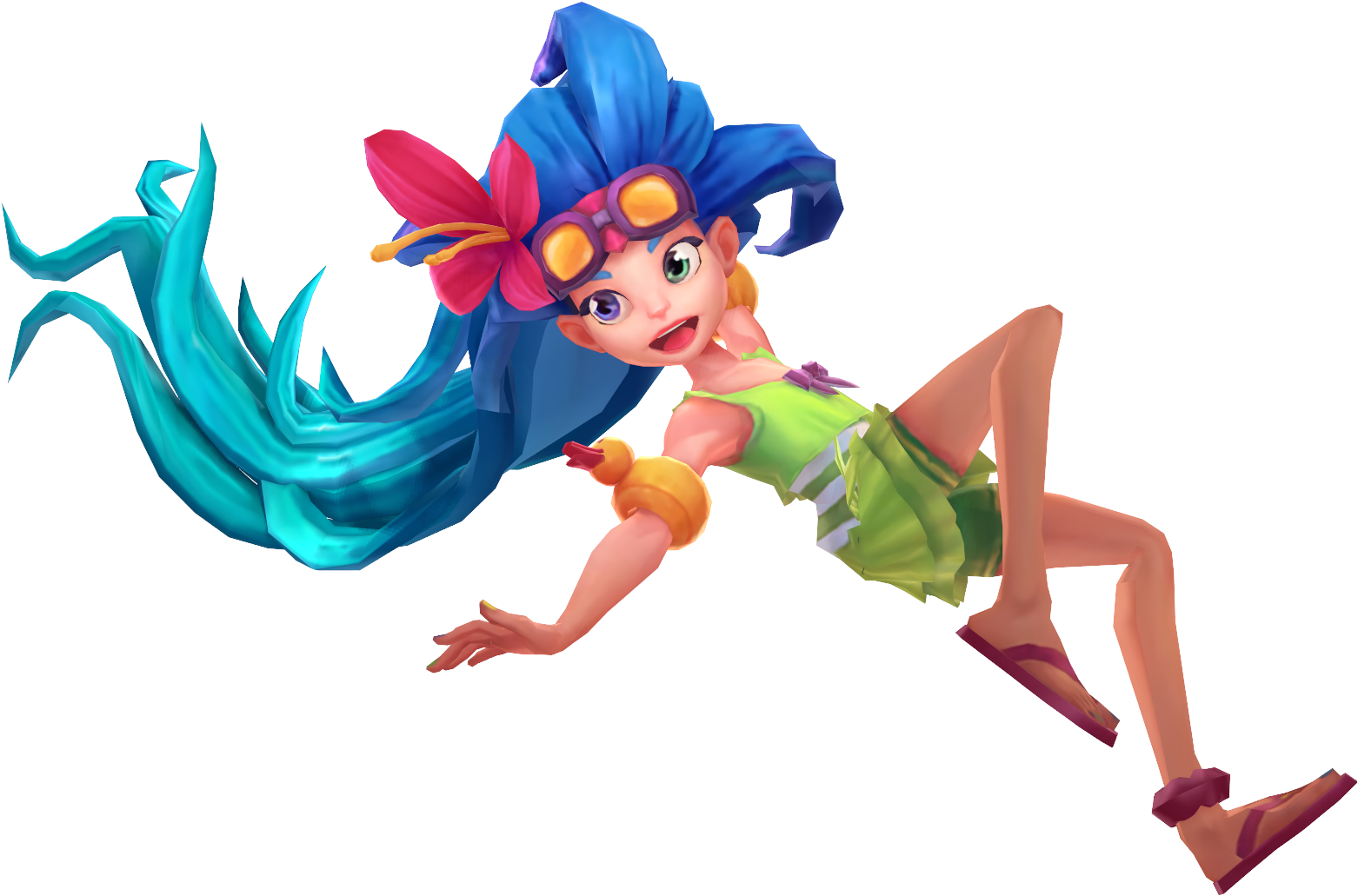 Pool Party Zoe - Illustration Clipart - Large Size Png Image - PikPng