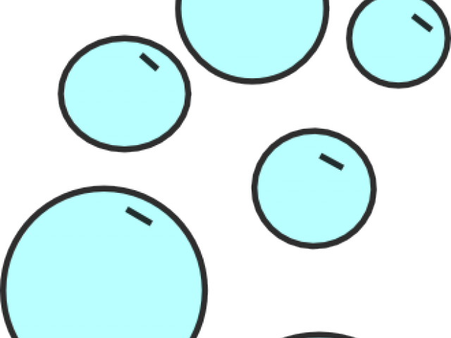 Cartoon Bubbles - Circle Clipart - Large Size Png Image - PikPng