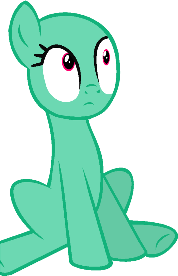 Banner Freeuse Download Clipart Sit Down - Mlp Pony Sitting Down - Png ...