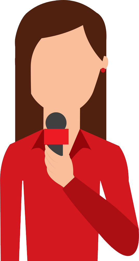 News Reporter Transparent Background Clipart - Large Size Png Image ...