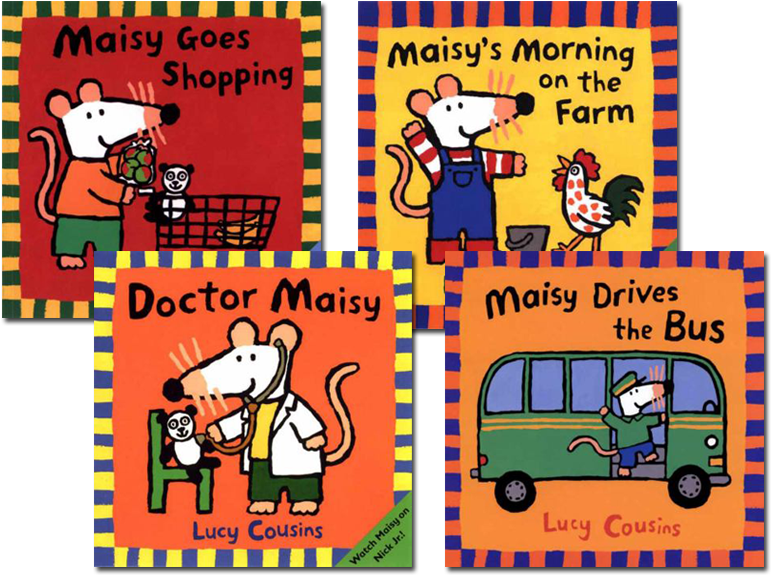 Maisy Storybook Collection - Cartoon Clipart - Large Size Png Image ...