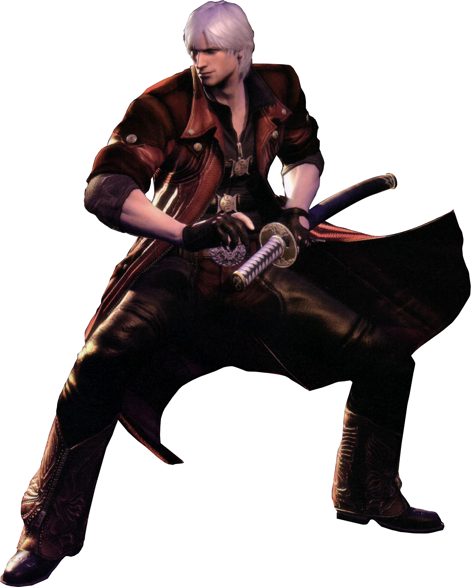 Dante - Devil May Cry 4 Dante Yamato Clipart - Large Size Png Image ...