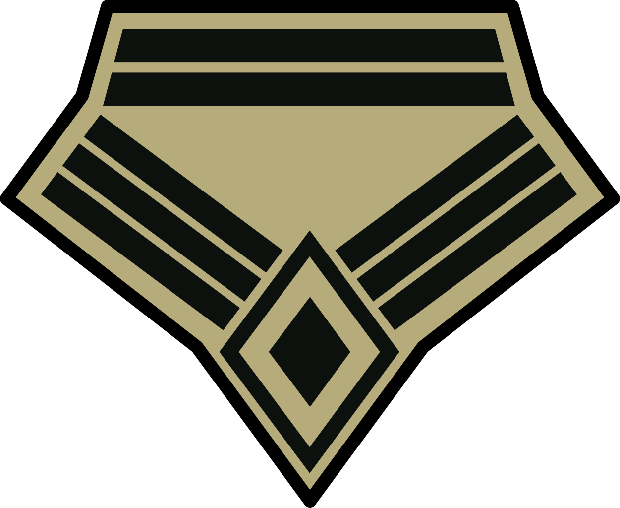 Paf Tsg Woodland - Philippines Military Sergeant Logo Clipart - Large ...