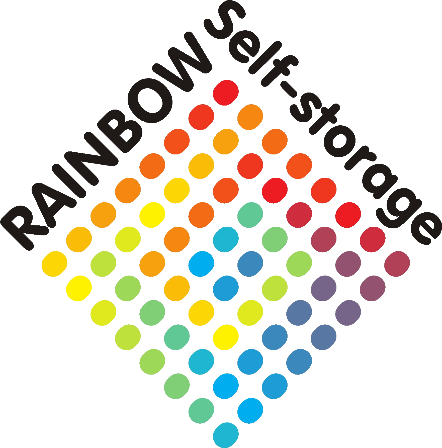 Rainbow Storage Logo - Circle Clipart - Large Size Png Image - PikPng