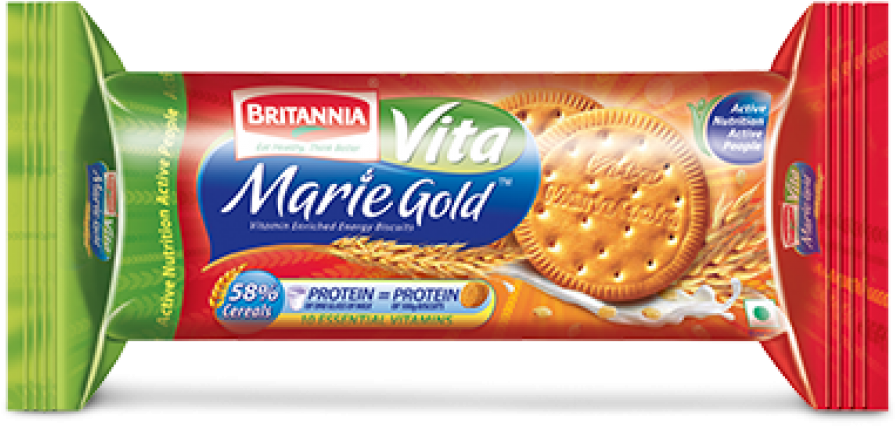 Britannia Vita Marie Gold Biscuits , Png Download - Vita Marie Gold ...