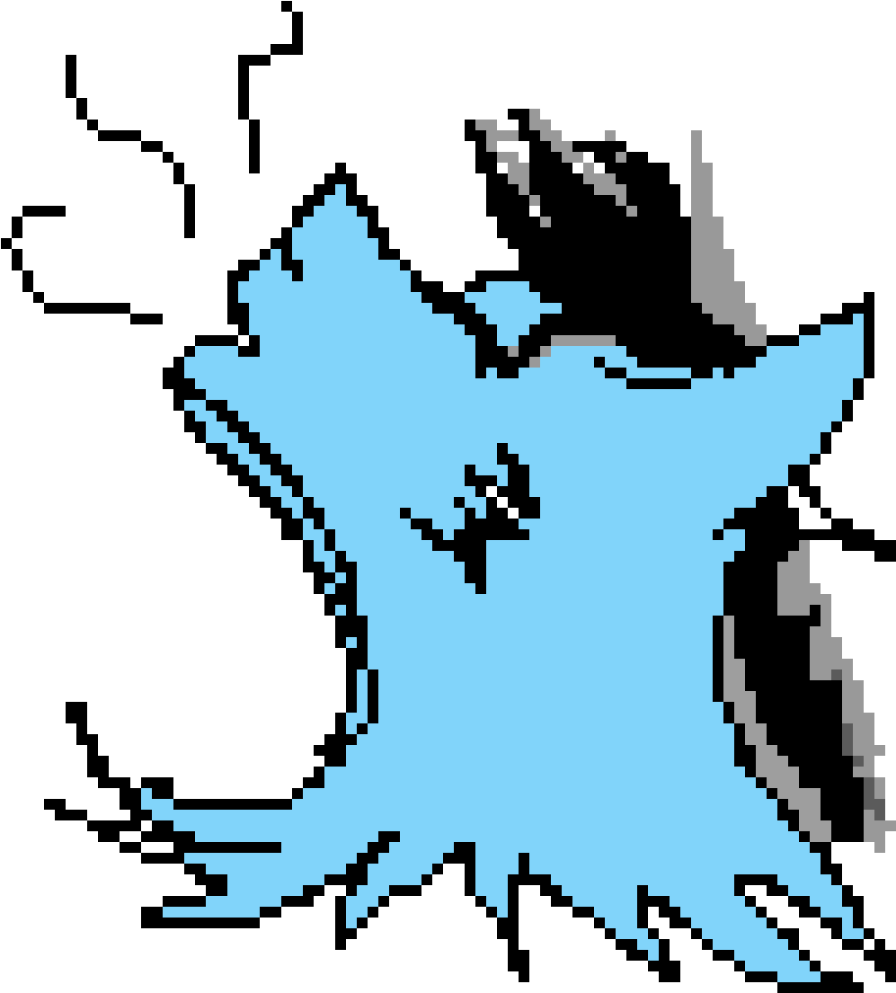 Blue Wolf Clipart - Large Size Png Image - PikPng