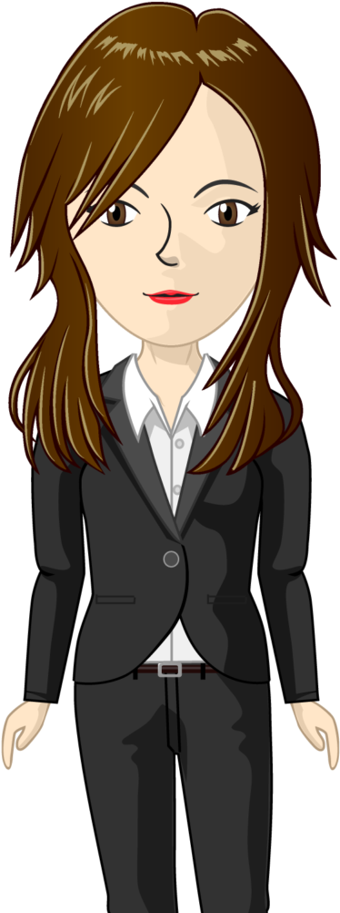 Danielle Accountant - Cartoon Clipart - Large Size Png Image - PikPng