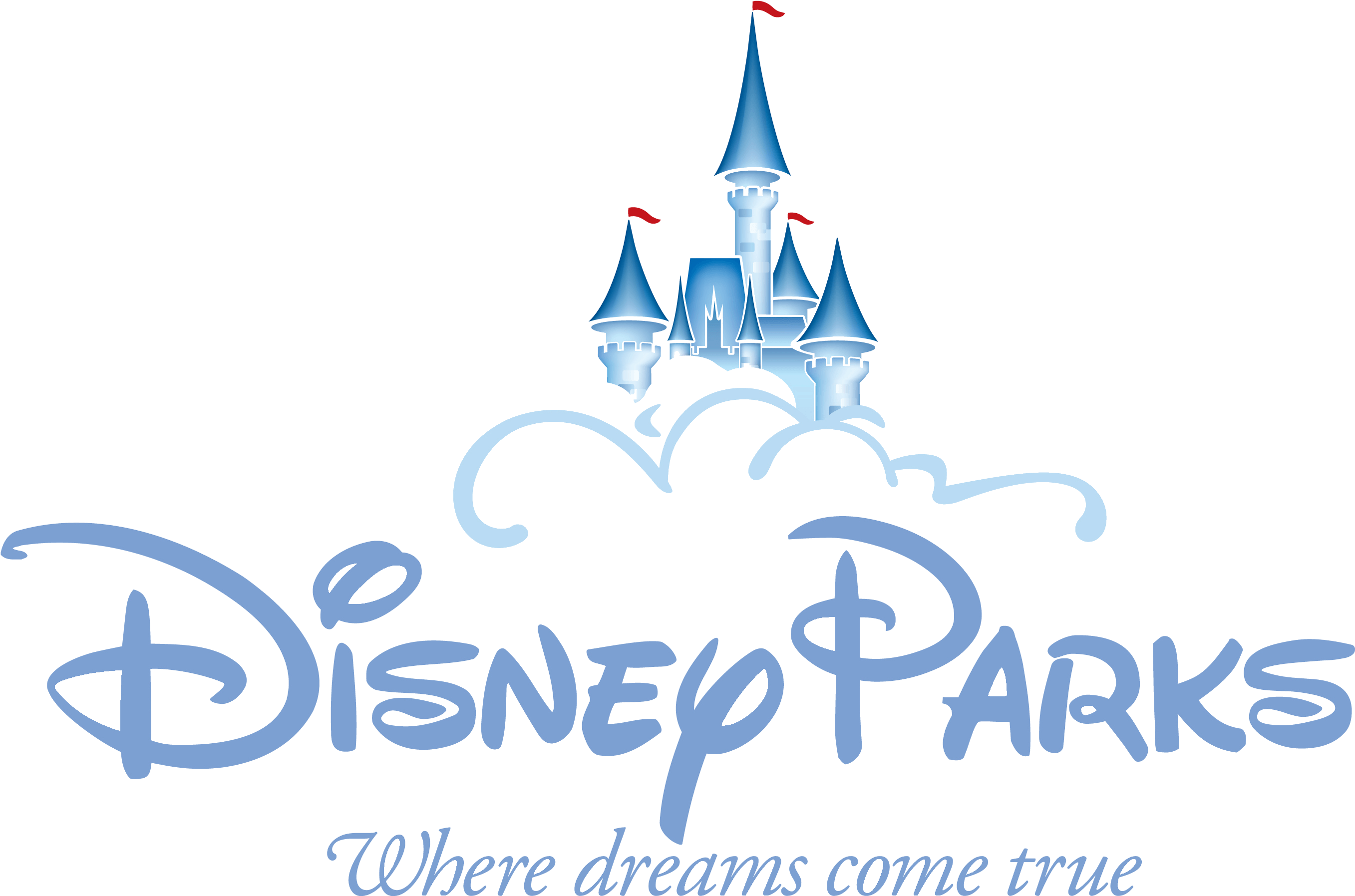 Disney Parks Png Logo - Disneyland Park California Logo Clipart - Large ...