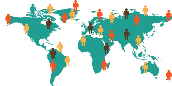 Download World Map Info-graphic, World Map Info Graphic, World, - Map ...