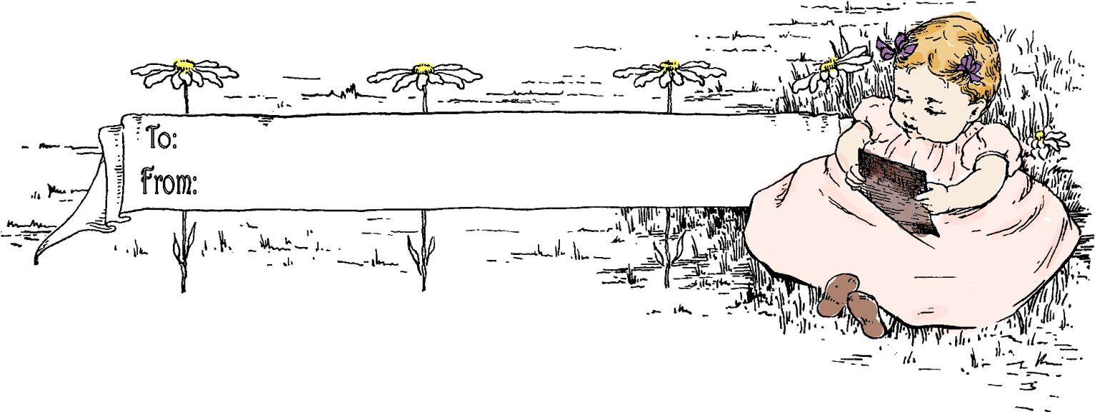 Printable Gift Tag Design - Cartoon Clipart - Large Size Png Image - PikPng