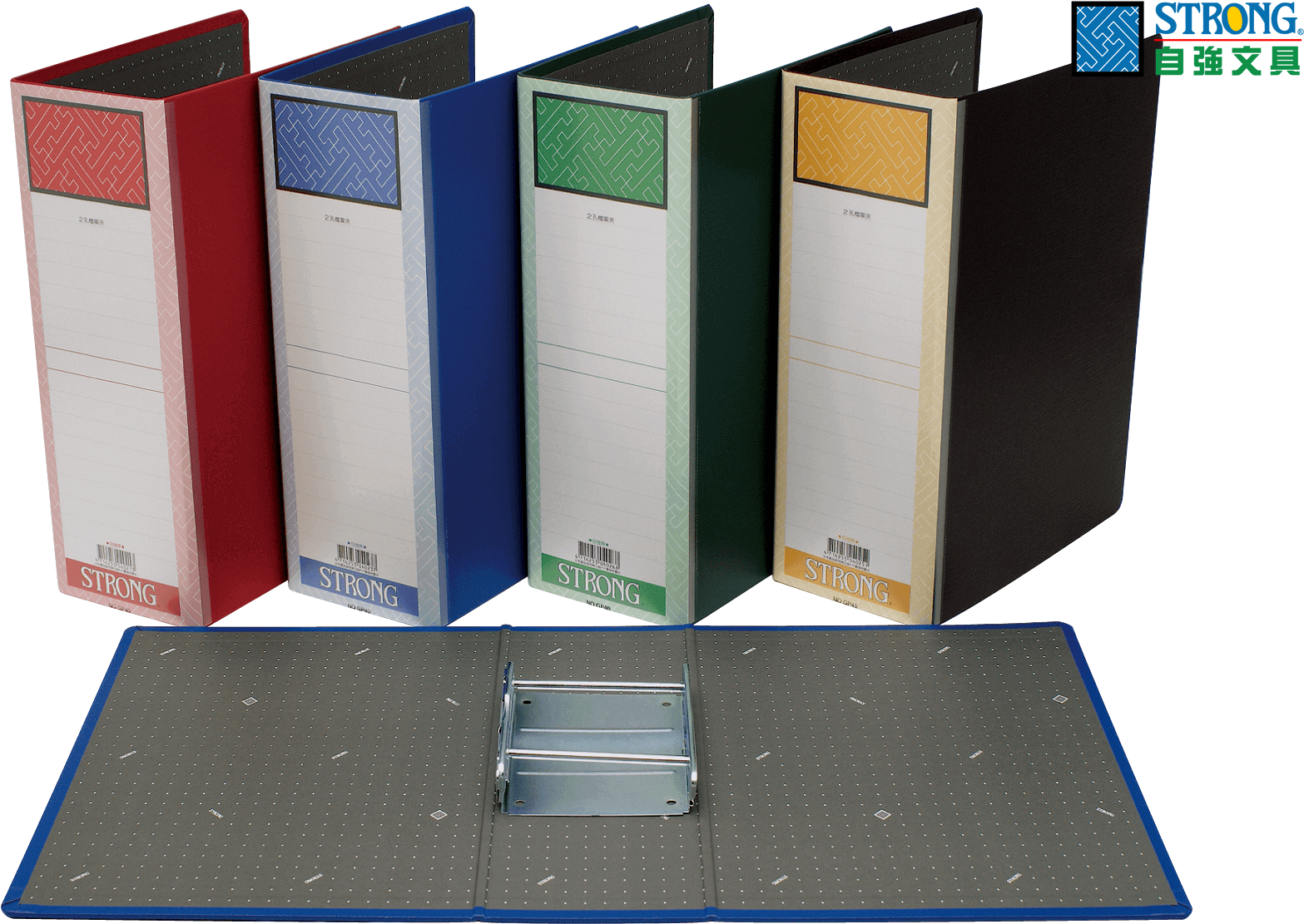 100 Mm Pipe Type File, 2 Hole, Large Capacity, A4 Size, - 三 孔 夾 自強 510 ...