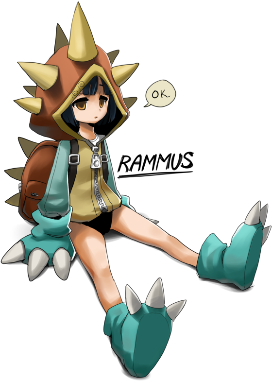 League For Fans - Lol Rammus Fan Art Clipart - Large Size Png Image ...