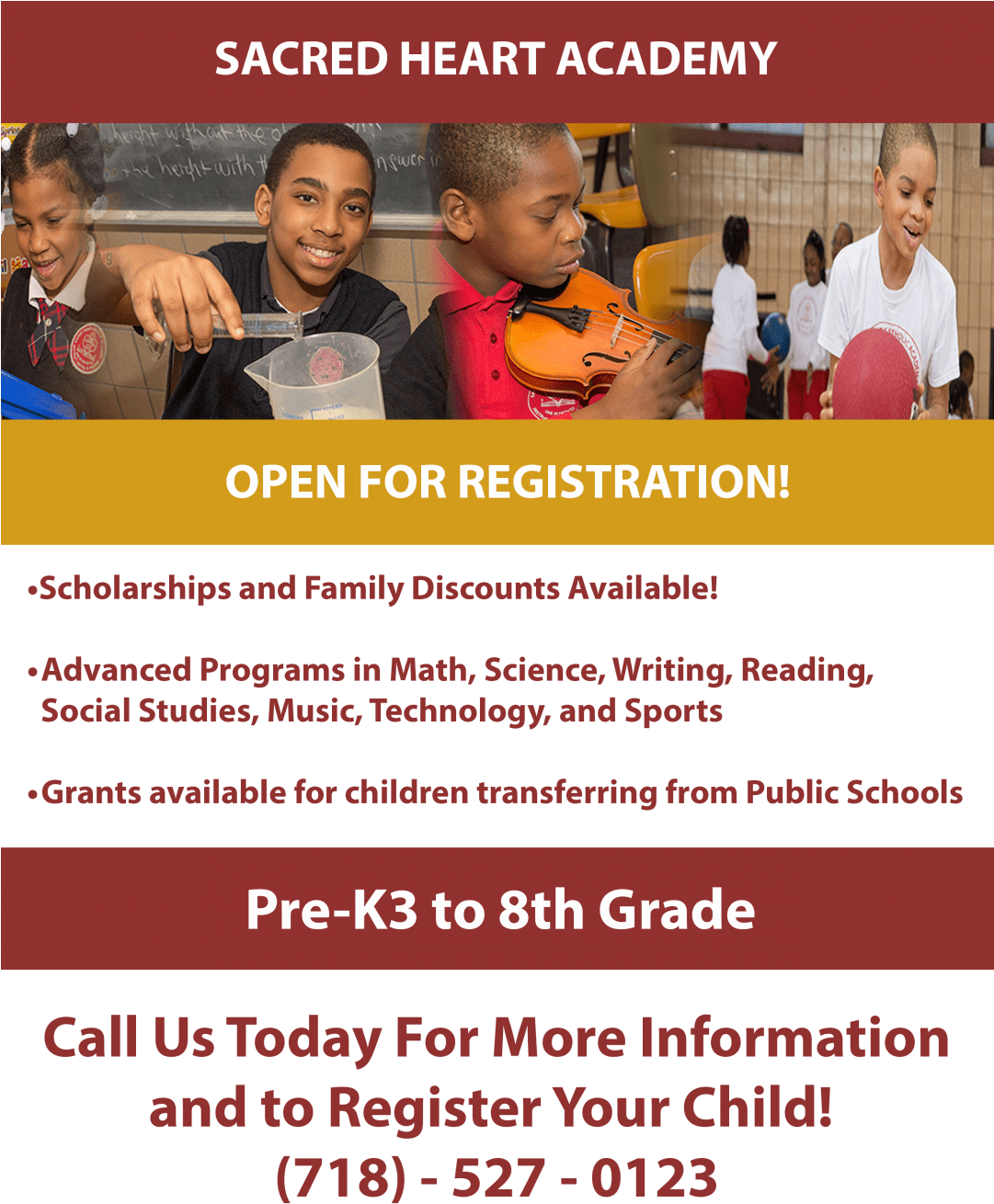 Cropped Shca Registration Flyer Dk - Flyer Clipart - Large Size Png ...