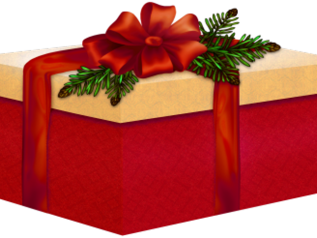 Christmas Gift Box Png Clipart - Large Size Png Image - PikPng