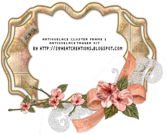 Free Vintage Lace Border Png Floral Design Clipart Large Size Png