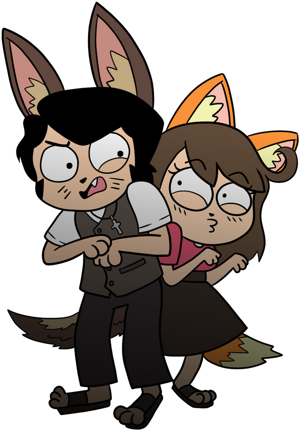 Furries - Cartoon Clipart - Large Size Png Image - PikPng