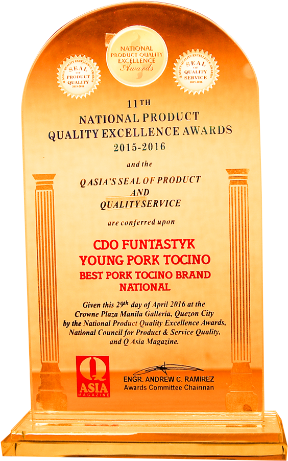 National Quality Excellence Award - Amber Clipart - Large Size Png ...