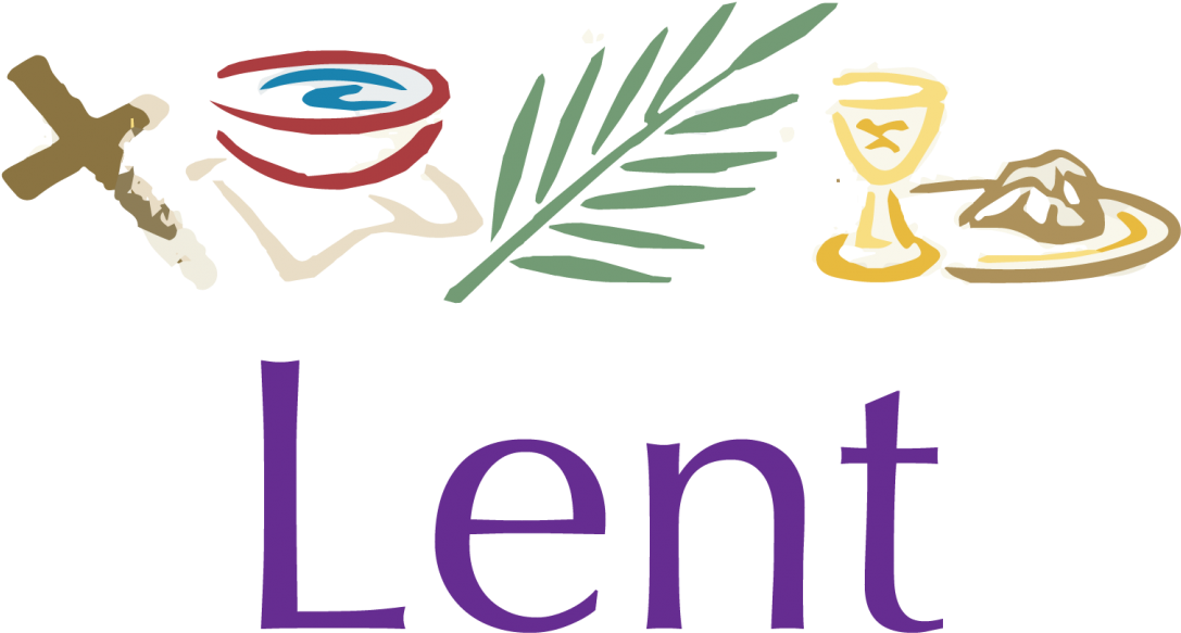 Slowing Down For Lent - Lent Border Clip Art - Png Download - Large ...