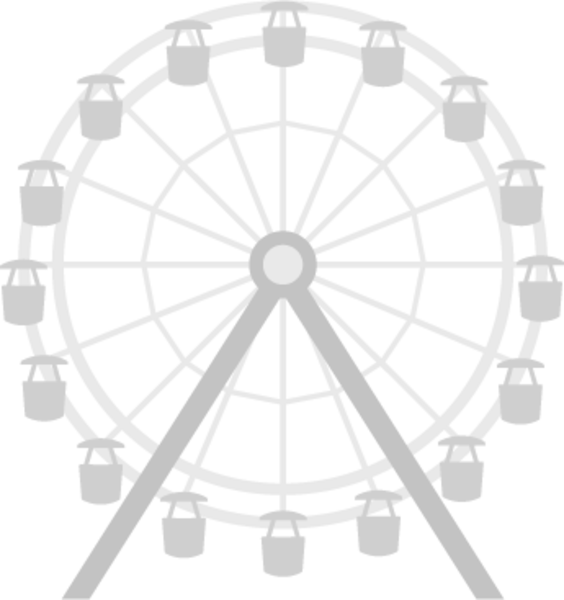 Wheel Transparent Cartoon - White Ferris Wheel Clipart - Png Download ...