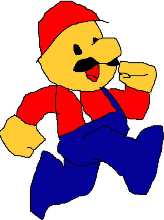 Supra Mayro Bross - Cartoon Clipart - Large Size Png Image - PikPng