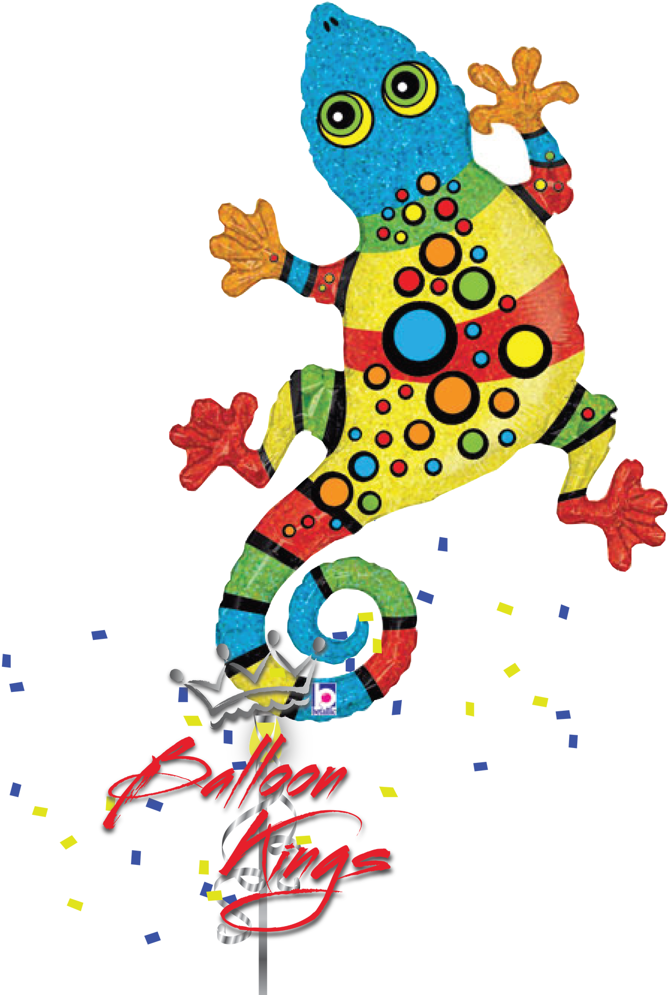 Gecko Shape - Gecko Balloon Clipart - Large Size Png Image - PikPng