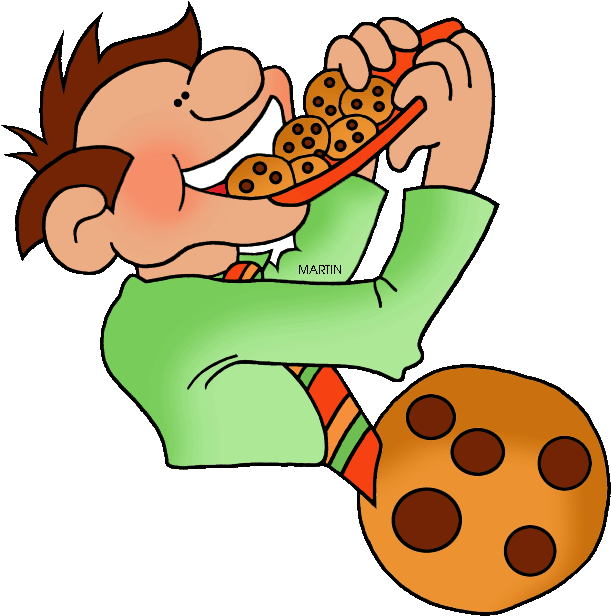 Cookie Clipart Eaten Cookie - Eating Fast Clipart Transparent - Png ...