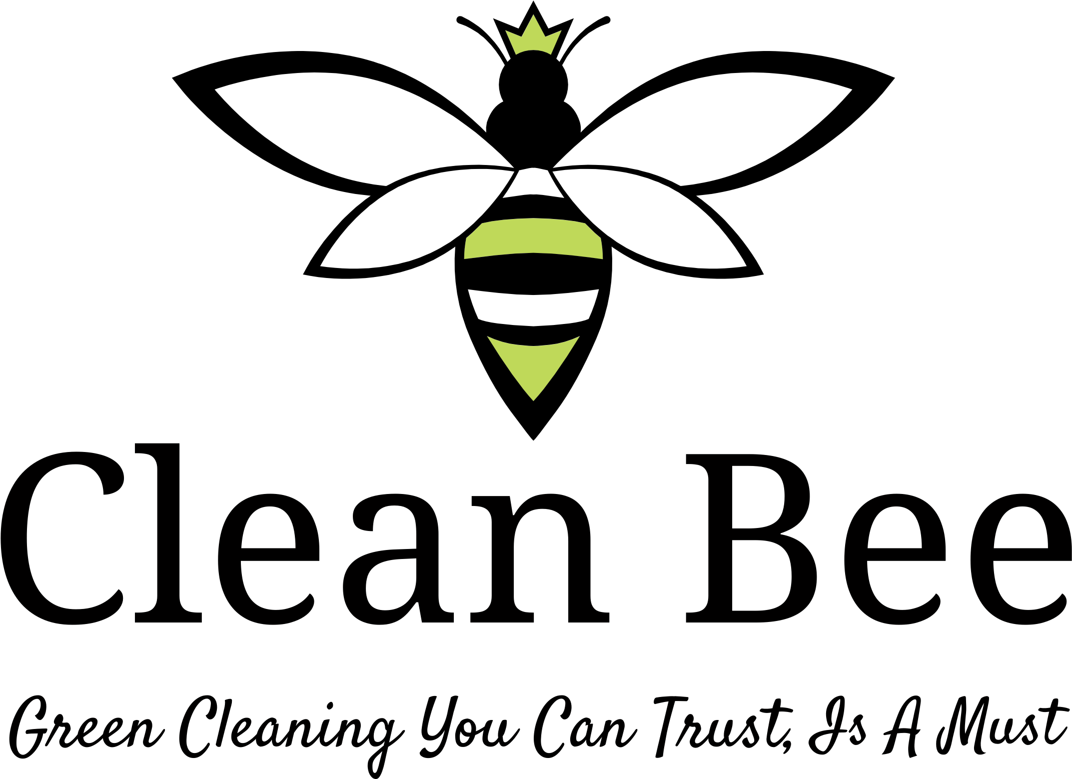 Clean Bee Logo Clipart - Large Size Png Image - PikPng