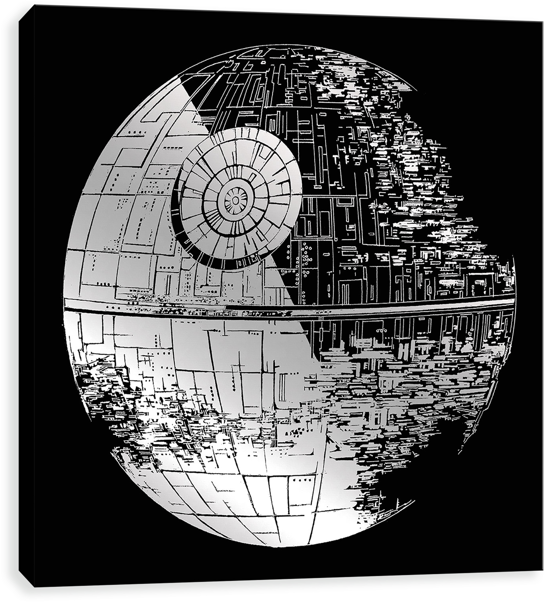 Star Wars The Second Death Star Clipart - Large Size Png Image - PikPng