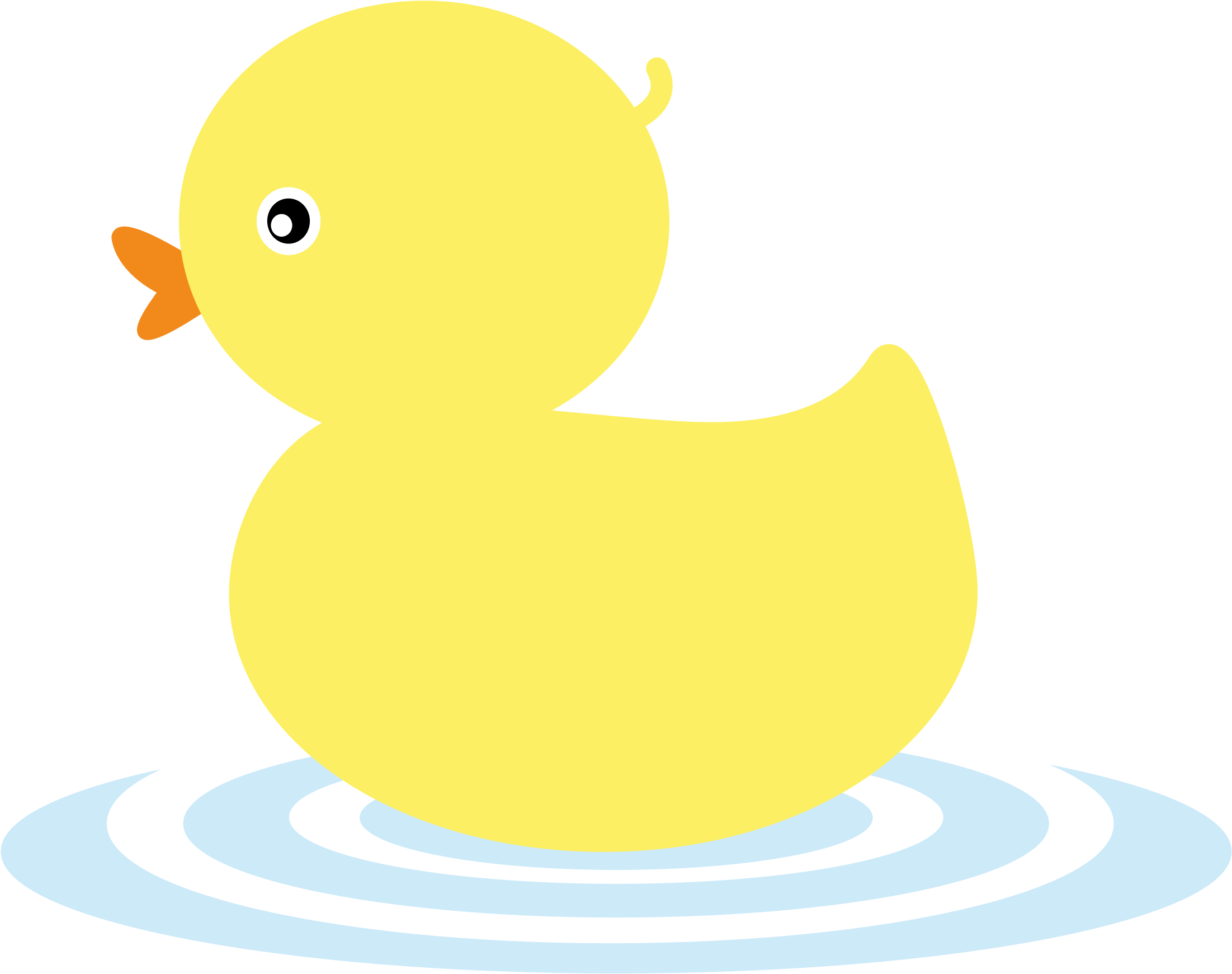 Free Download Of Duck Icon Clipart - Cute Rubber Duck Clip Art - Png ...