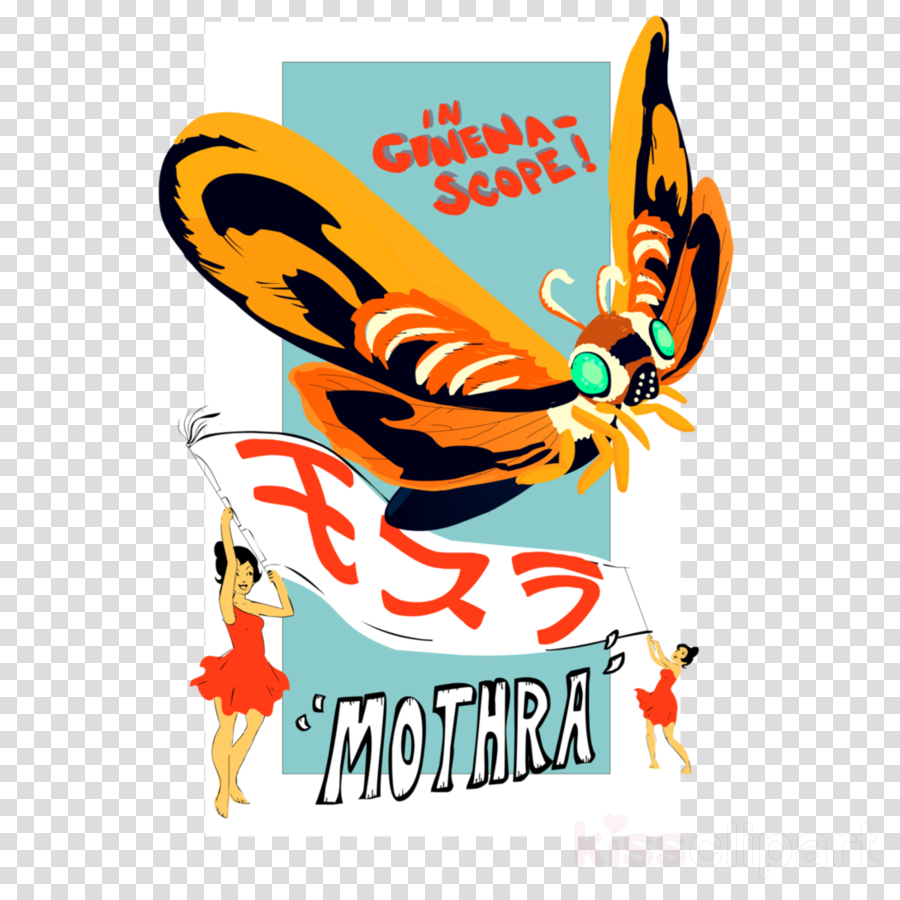 Download Mothra Clipart Mothra Godzilla Rodan , Png Download - Mothra ...
