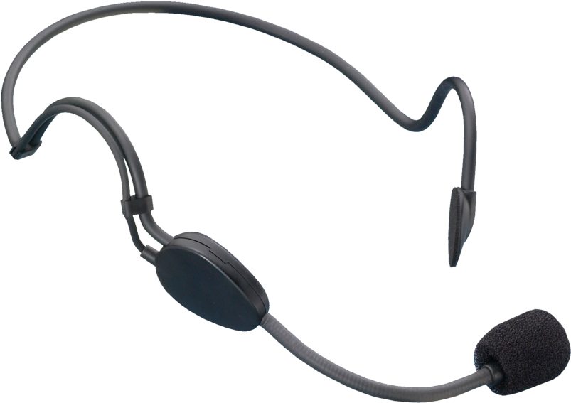 Mic - Microphone Around Neck Clipart - Large Size Png Image - PikPng