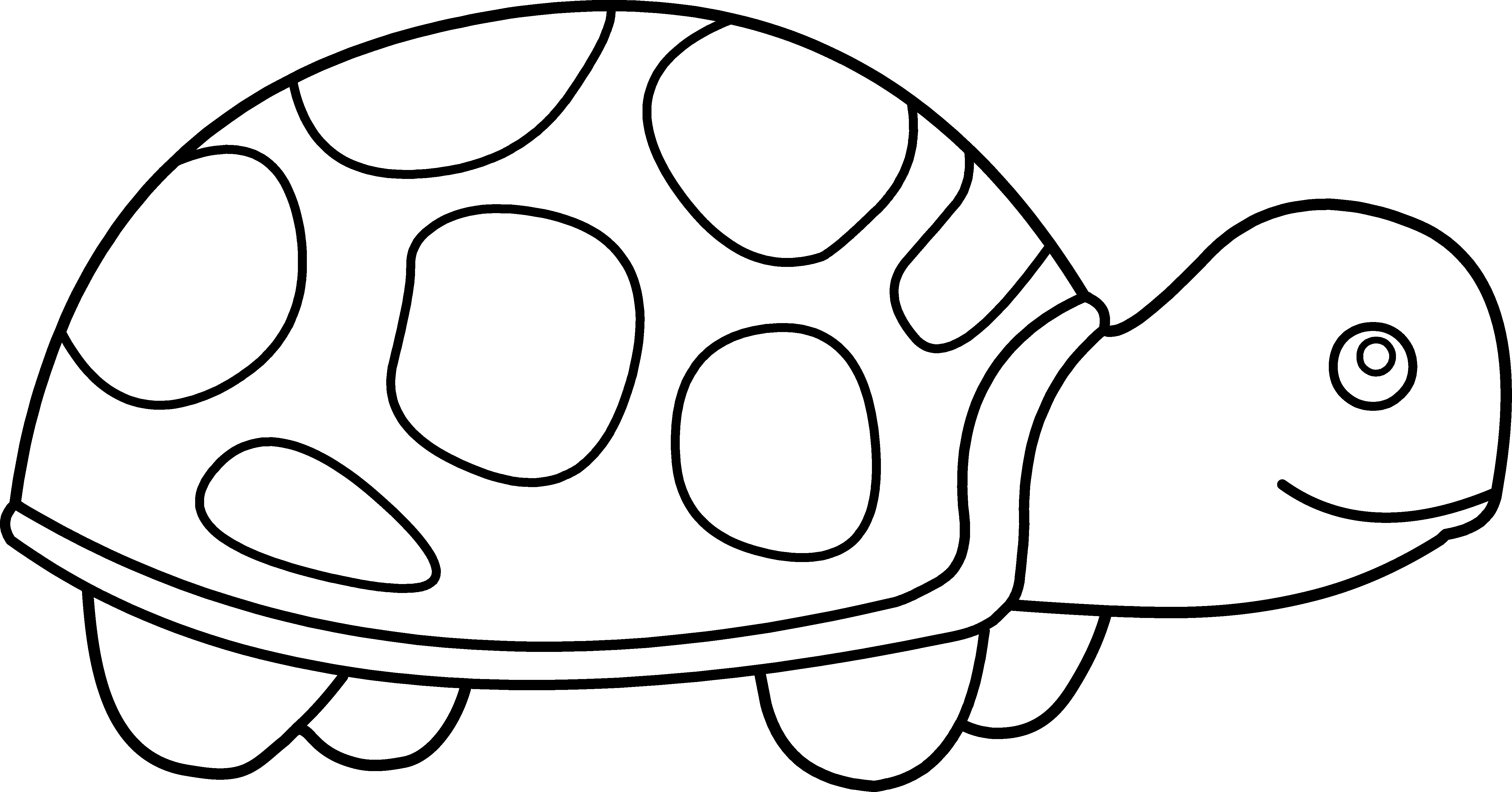 Download Vector Black And White Sea Turtle Clipart Free - Black And ...