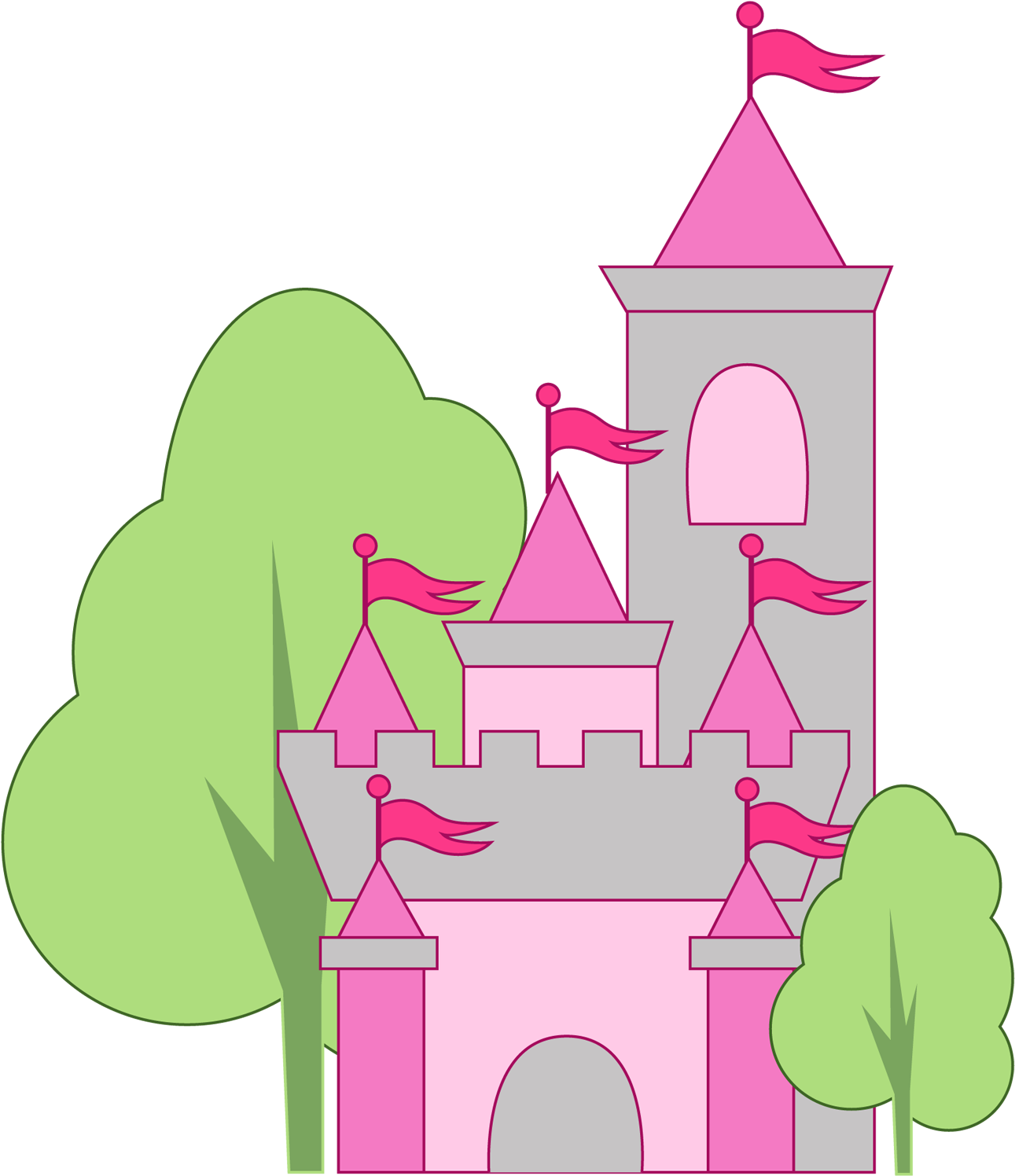 Princess Castle Png Clipart - Large Size Png Image - PikPng