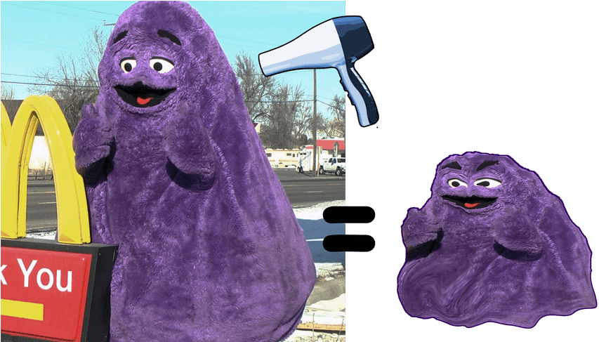 Grimace Png - Transparent Grimace Mcdonald Characters Clipart - Large ...