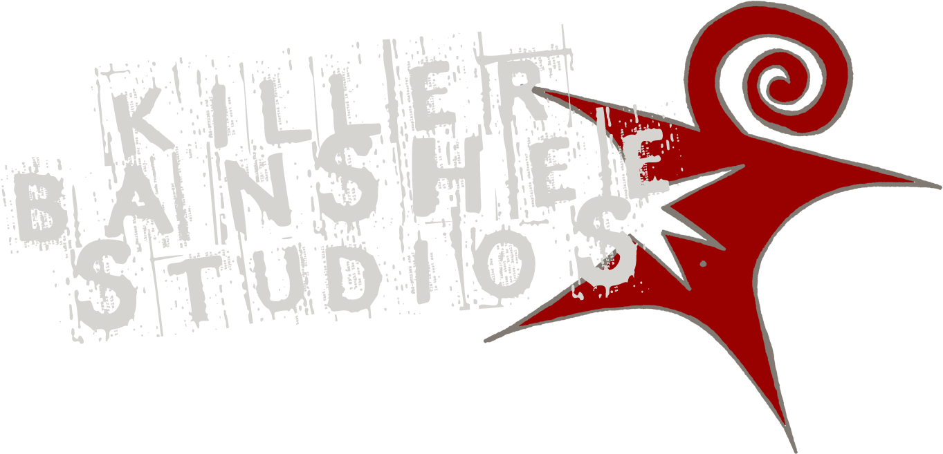 Killer Banshee Studios Logo Black Bkgd 300dpi Png - Emblem Clipart ...