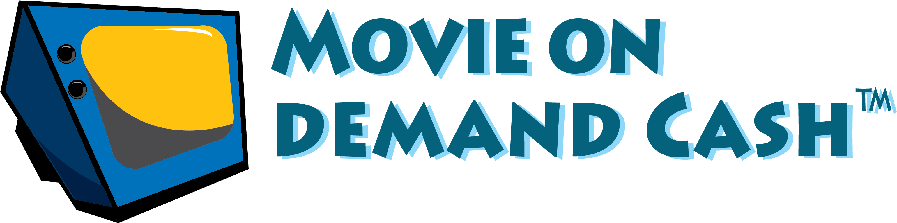 Movie On Demand Cash Logo Live - Graphic Design Clipart - Large Size ...