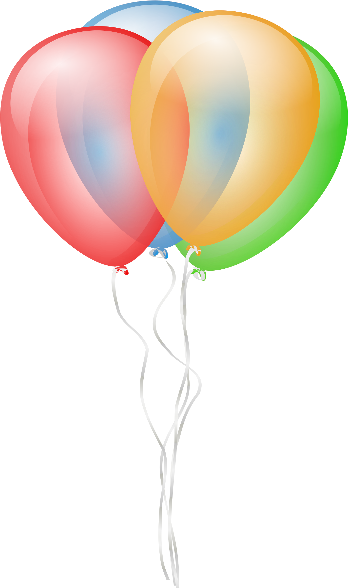 Transparent Multi Color Balloons Png Picture Clipart - Balloons Clip ...