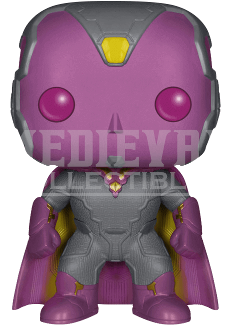 Funko Pop Marvel Vision Clipart - Large Size Png Image - PikPng