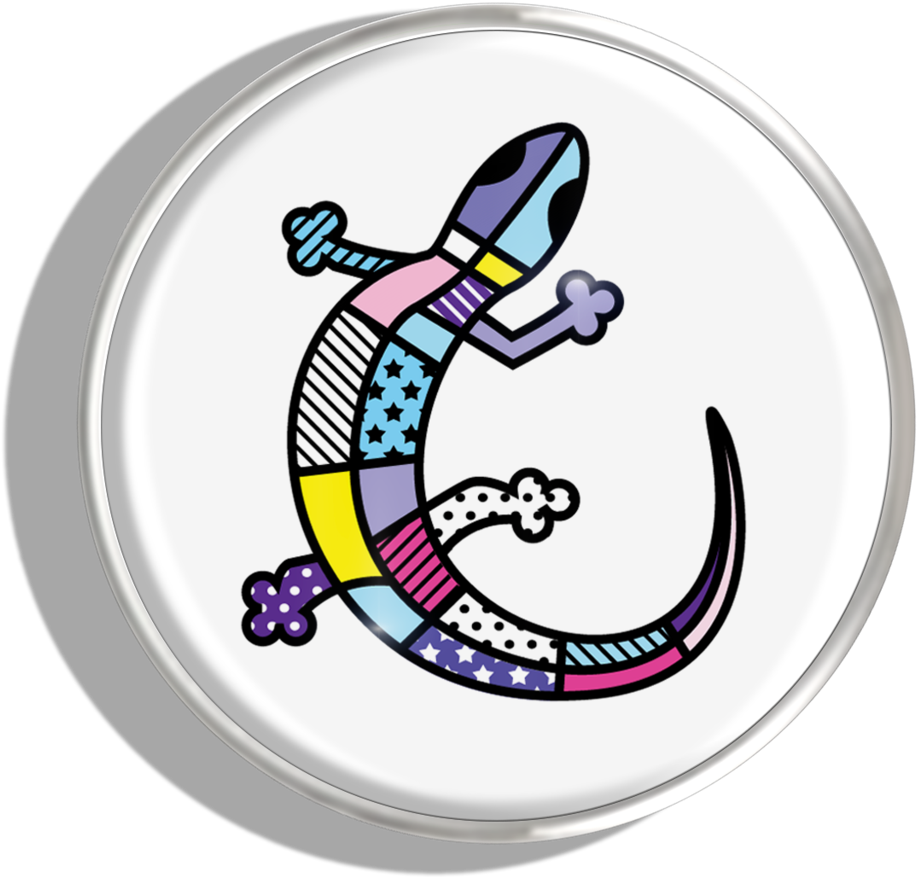 Lizard - Phoebe James - Circle Clipart - Large Size Png Image - PikPng