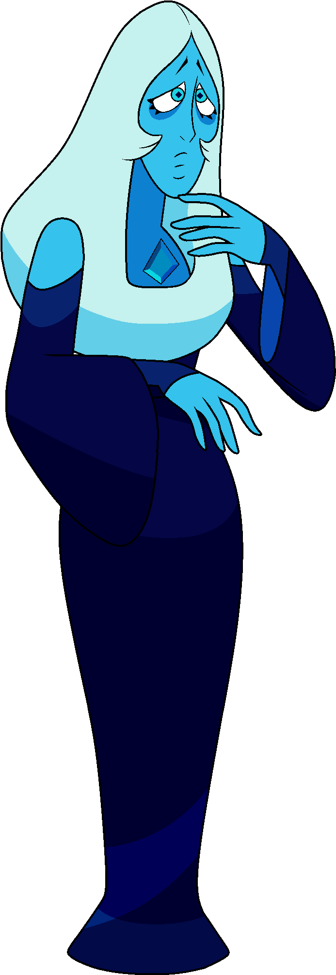 Blue Diamond S4 - Blue Diamond Steven Universe Png Clipart - Large Size ...